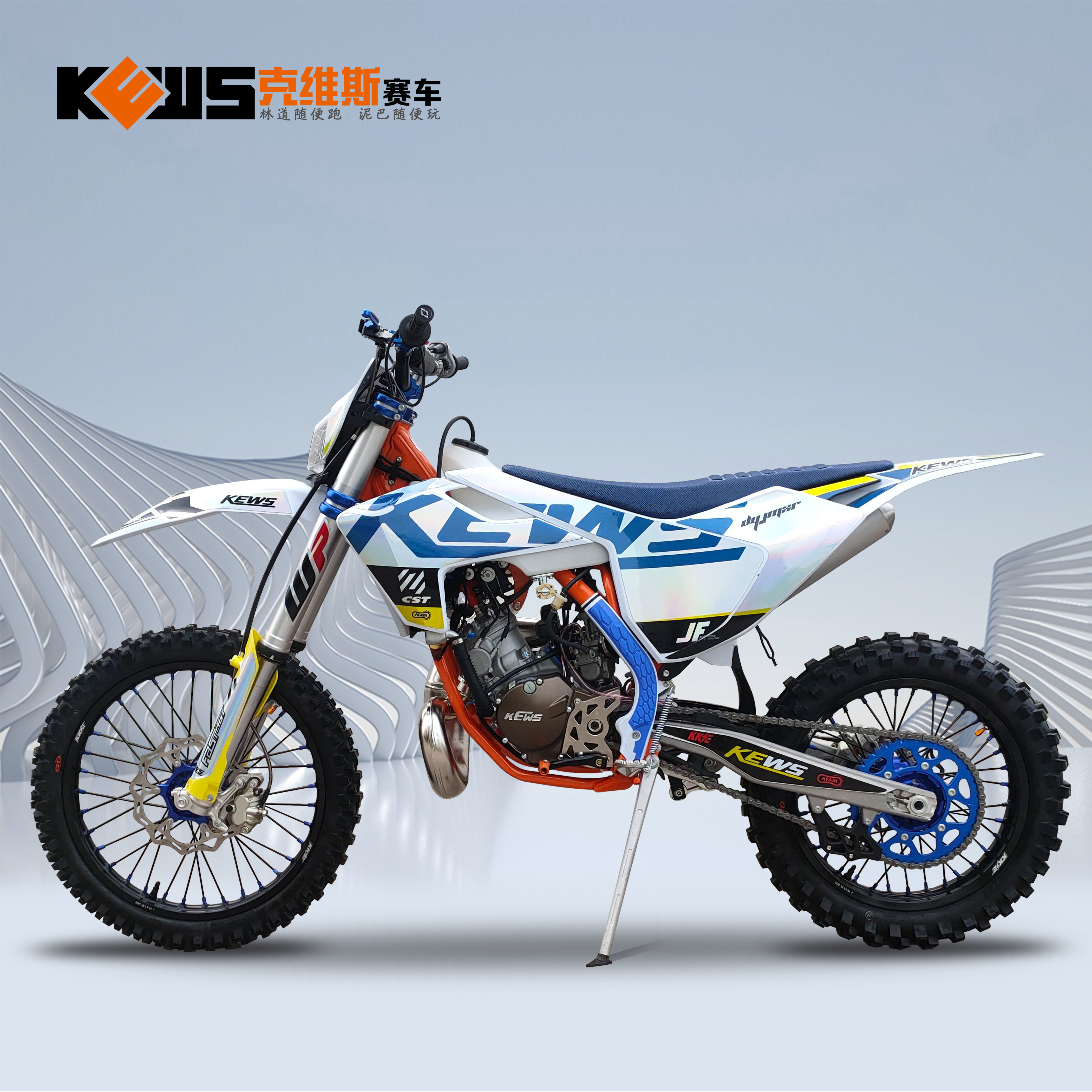 230CC Two Stroke Enduro Motorcycles Dual Sport Fuel Injected Dirt Bike