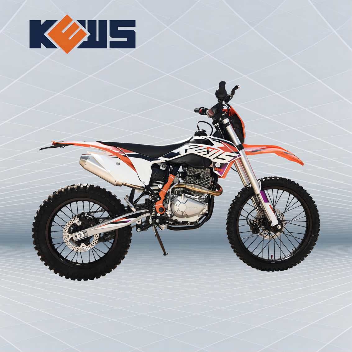 KEWS 175FMN PR300 Four Stroke Motocross K10 Model Chinese 300CC Motorcycle