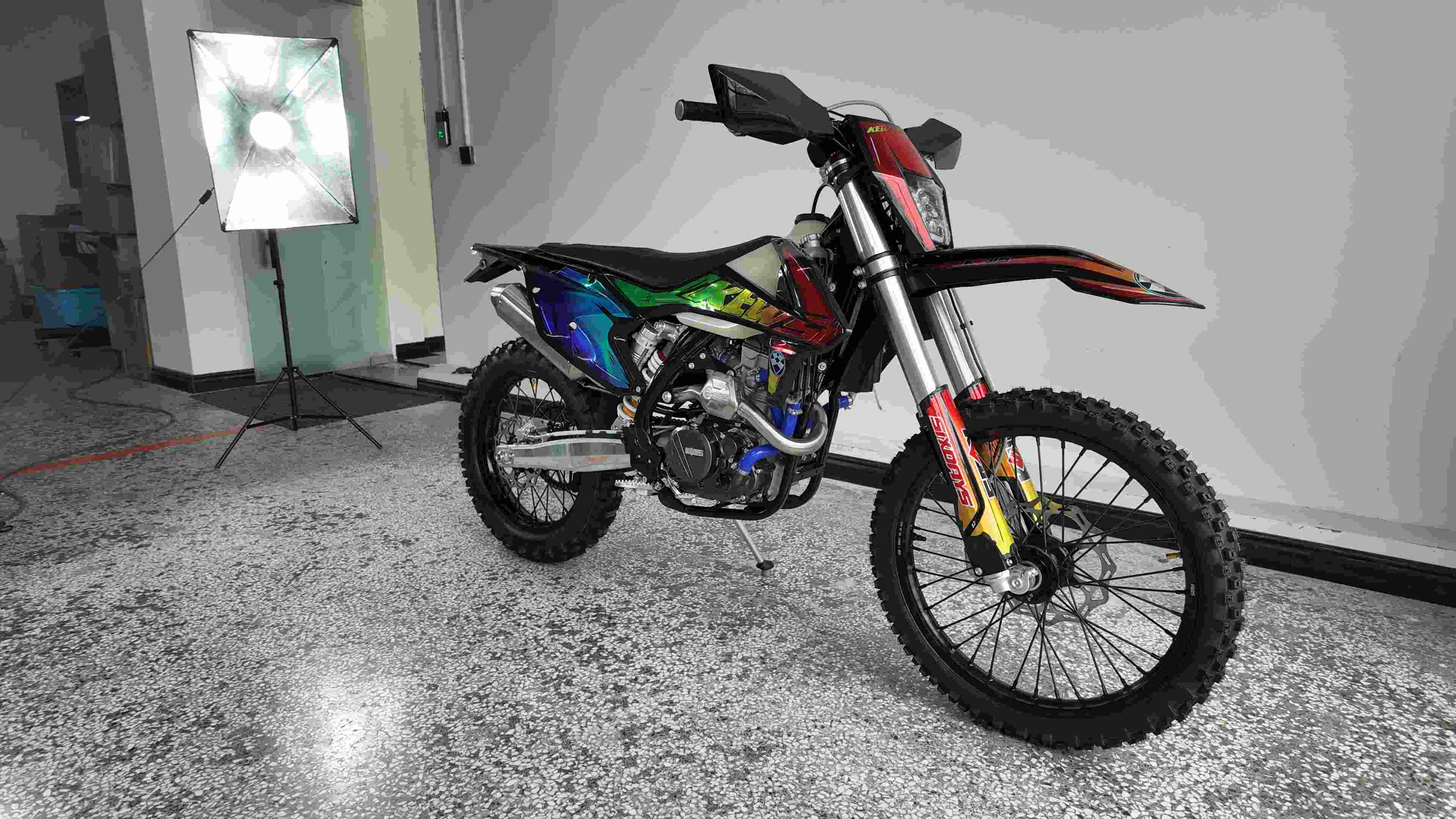 K16 YBS300 4 Stroke Enduro Motorcycle with 6-Speed Gearbox CNC ...